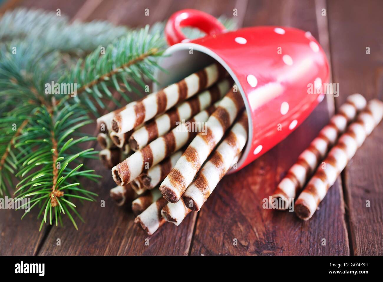 Biscuit tubes hi-res stock photography and images - Alamy