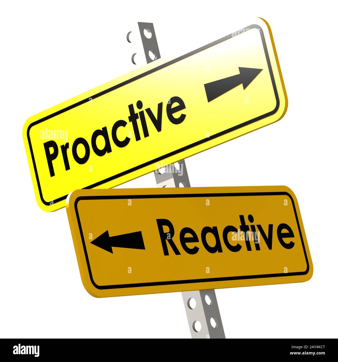 Proactive reactive word on hi-res stock photography and images - Alamy