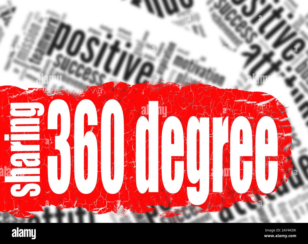 Word cloud 360 degree sharing Stock Photo - Alamy