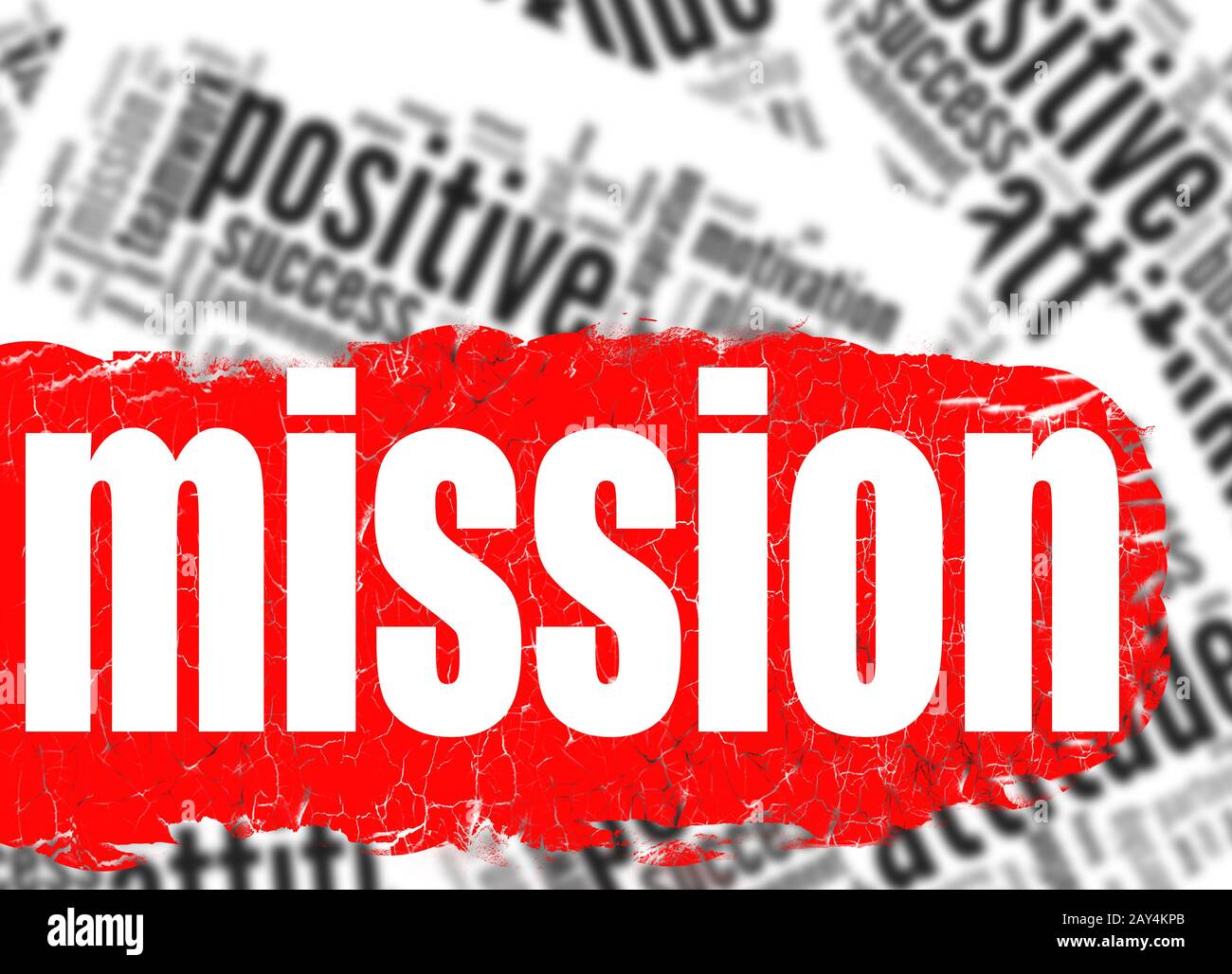 Word cloud mission business sucess concept Stock Photo - Alamy