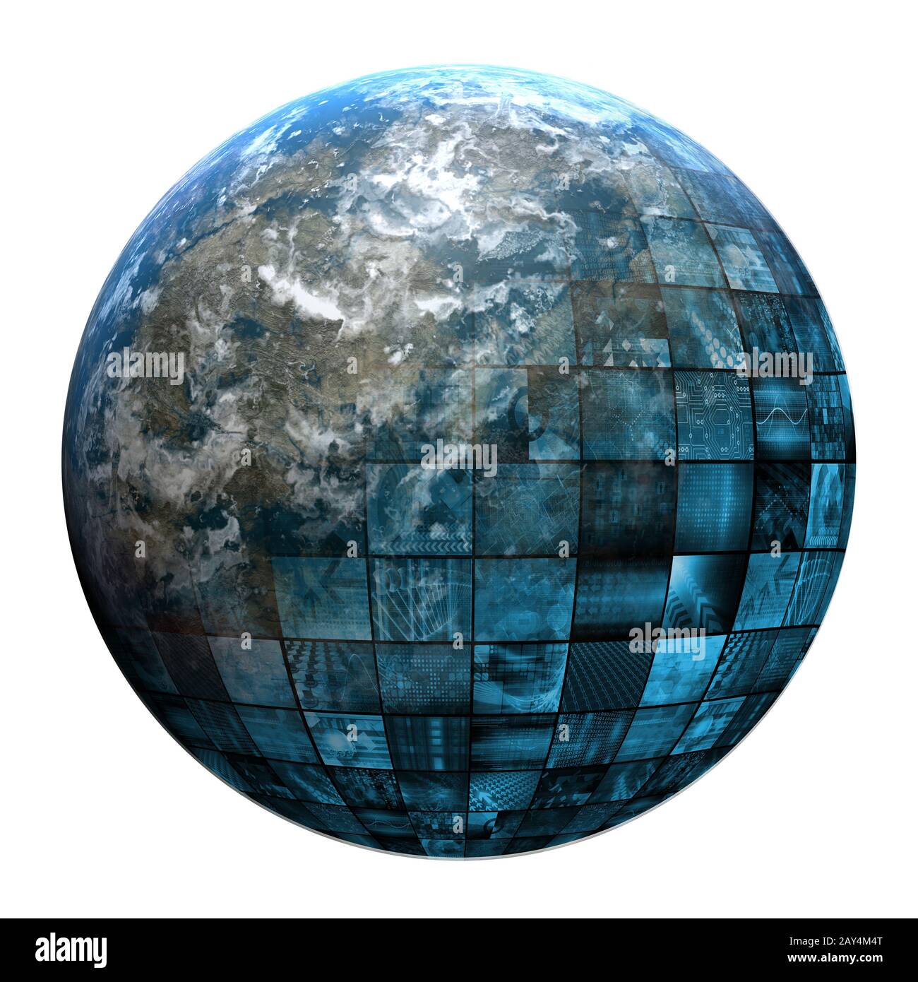 Modern technology solutions business Cut Out Stock Images & Pictures ...