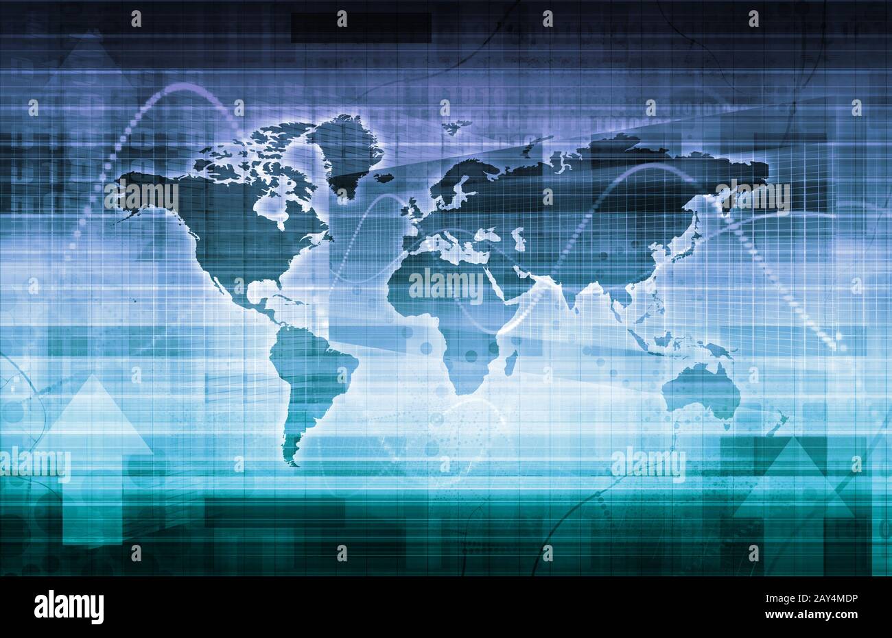 Global Technology Solutions Stock Photo - Alamy