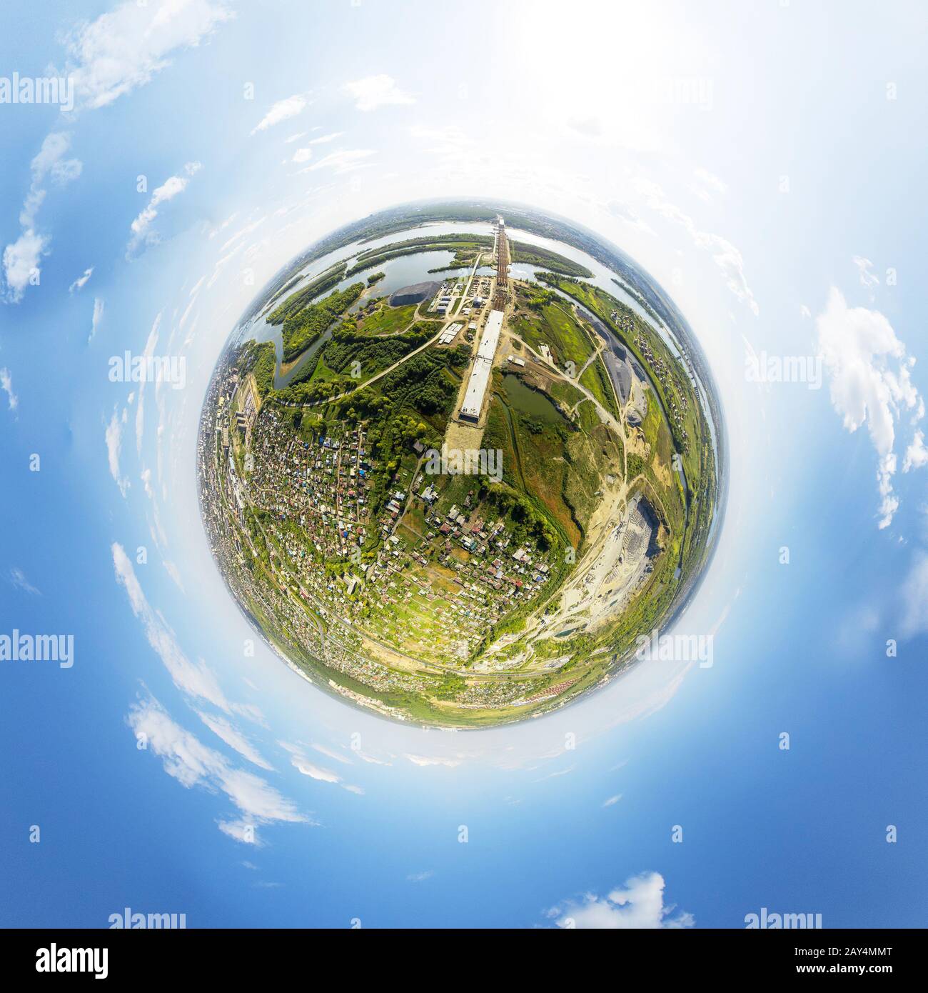 Sphere view hi-res stock photography and images - Alamy