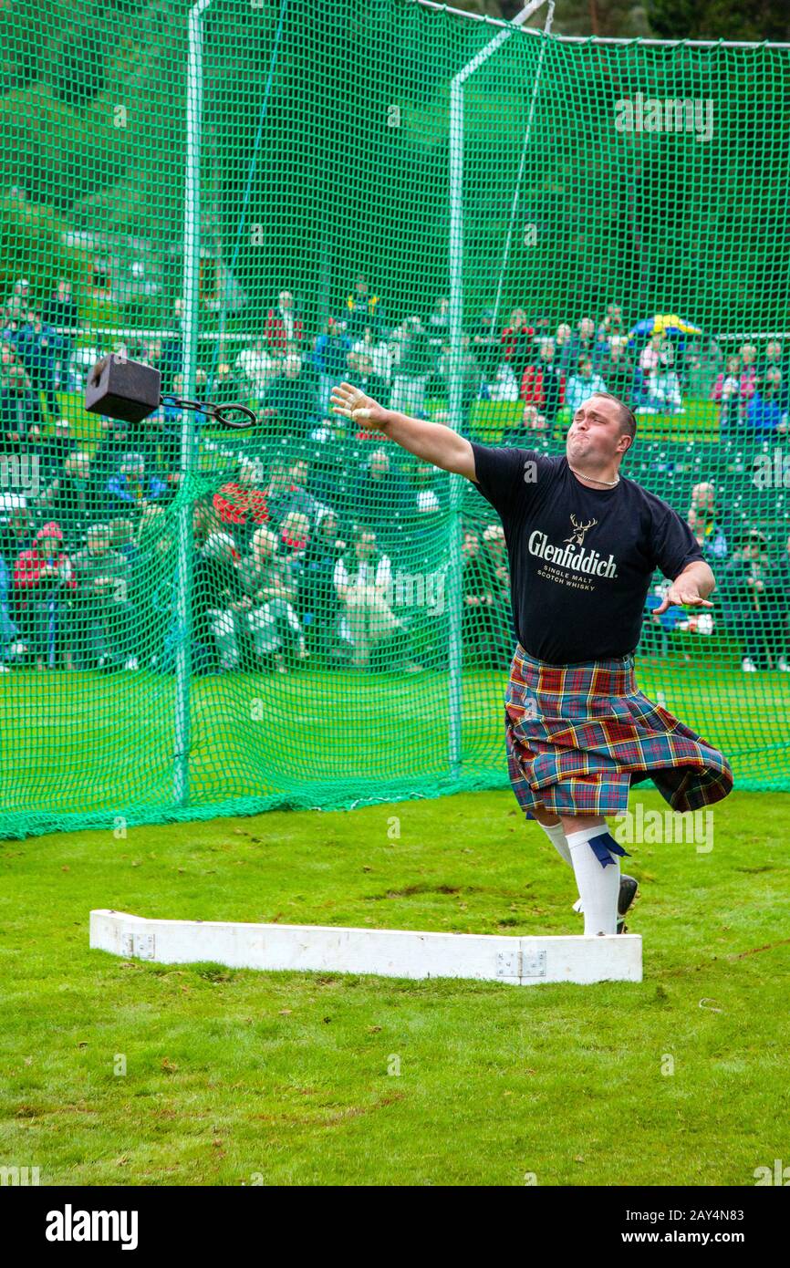 Traditional and spectacular scottish sporting event hi-res stock ...