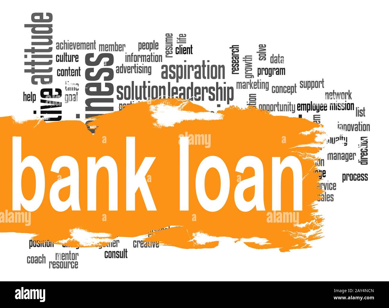 Loan word cloud hi-res stock photography and images - Alamy