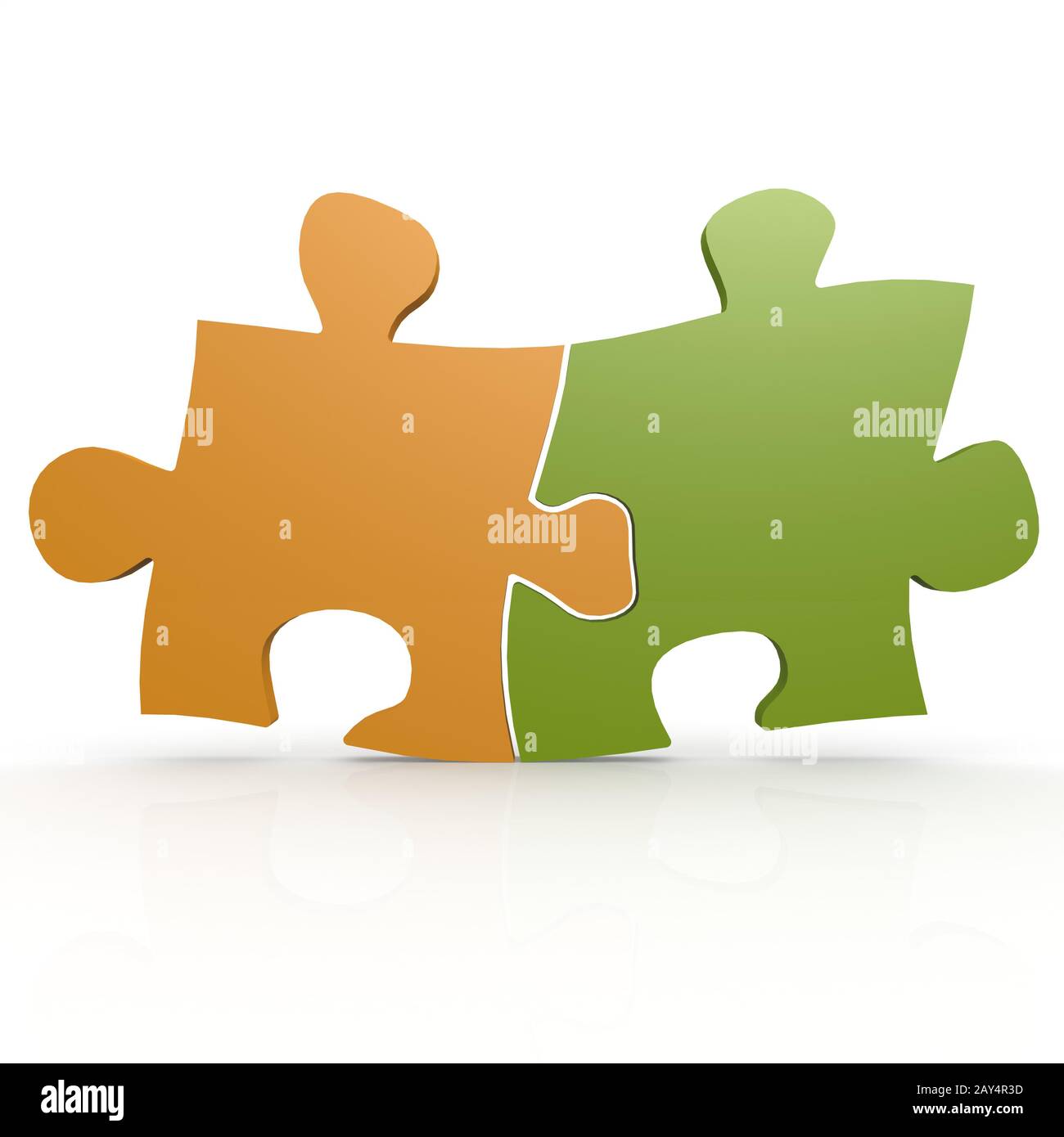 Yellow puzzle Cut Out Stock Images & Pictures - Alamy