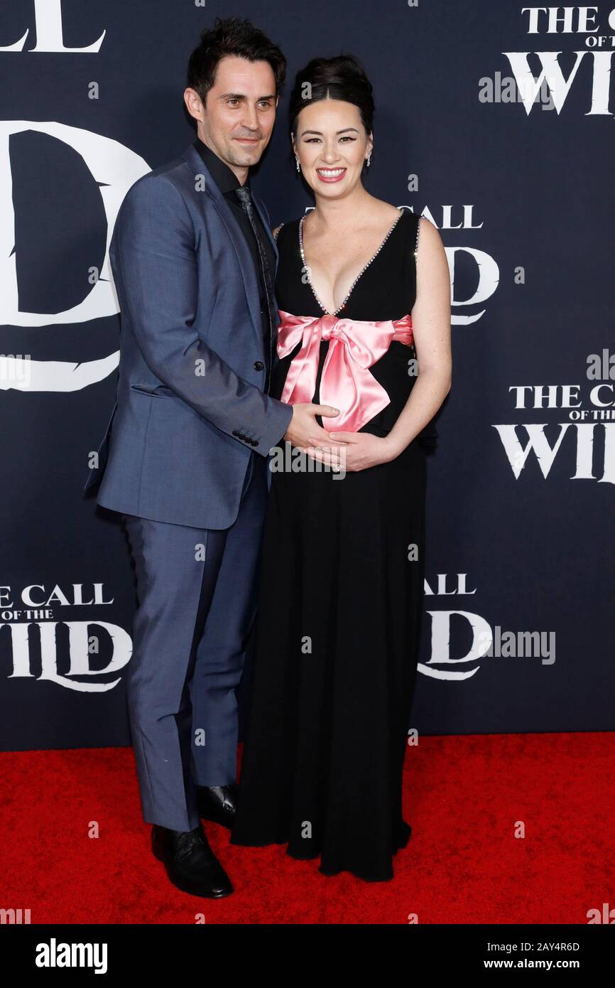 Los Angeles, CA. 13th Feb, 2020. Richard de Klerk, Cara Gee at arrivals ...