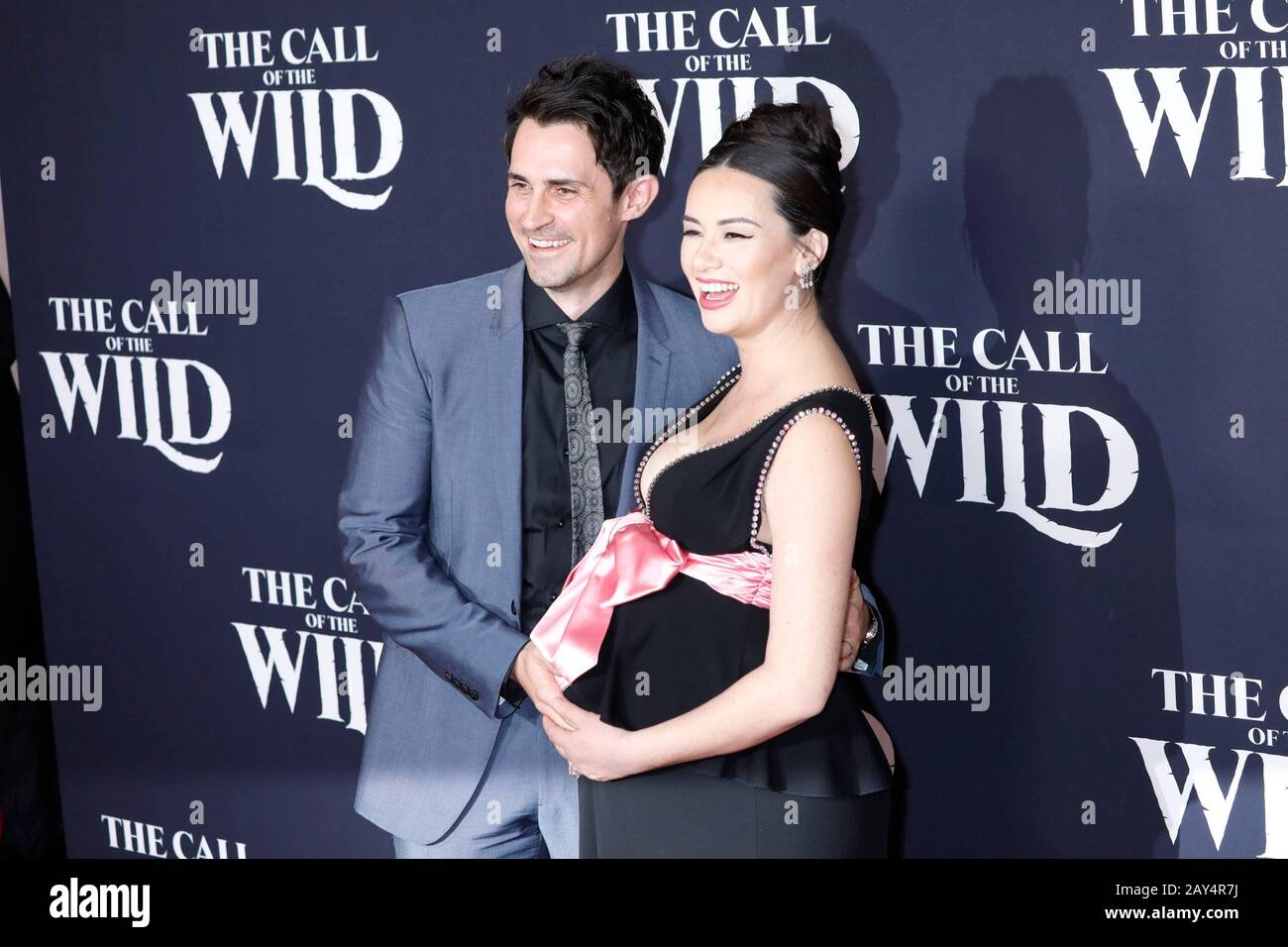 Los Angeles, CA. 13th Feb, 2020. Richard de Klerk, Cara Gee at arrivals ...