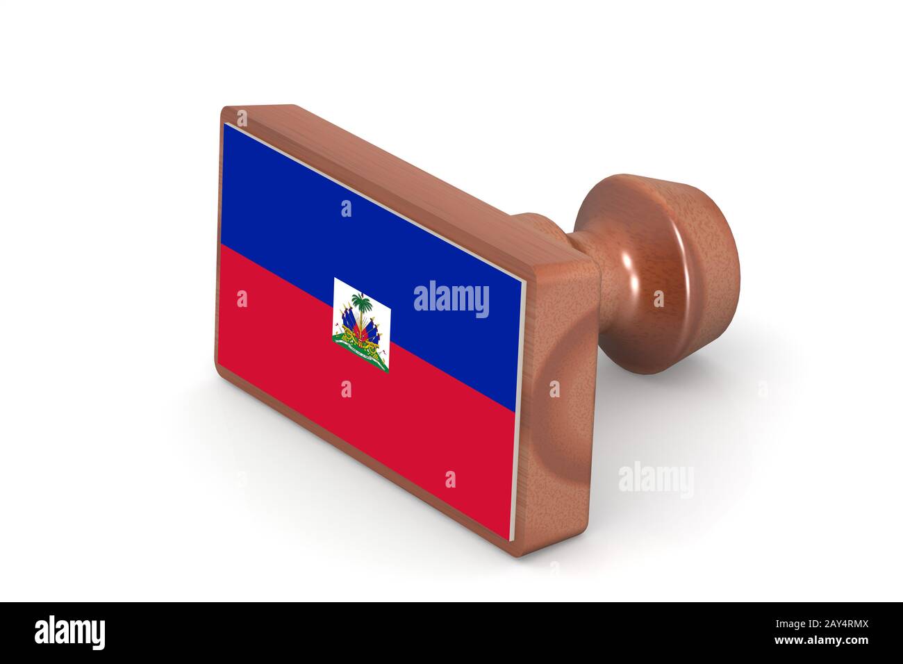 Haiti country flag in Cut Out Stock Images & Pictures - Alamy