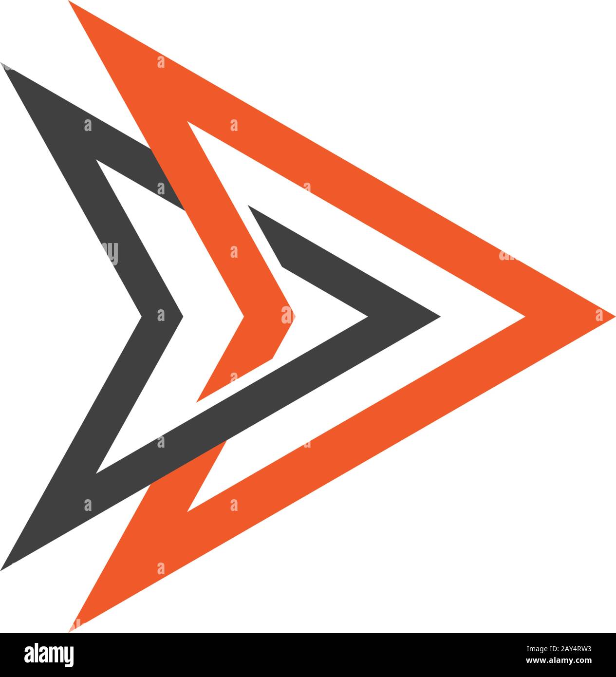 Arrow vector illustration icon Template design Stock Vector Image & Art ...
