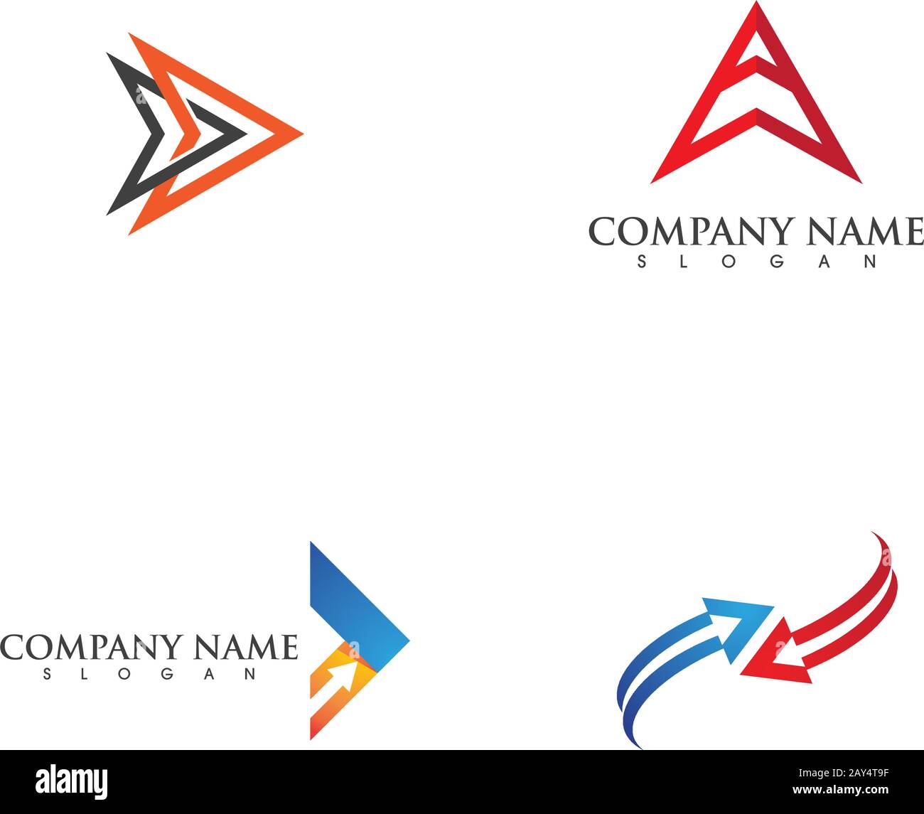 Arrow vector illustration icon Template design Stock Vector Image & Art ...