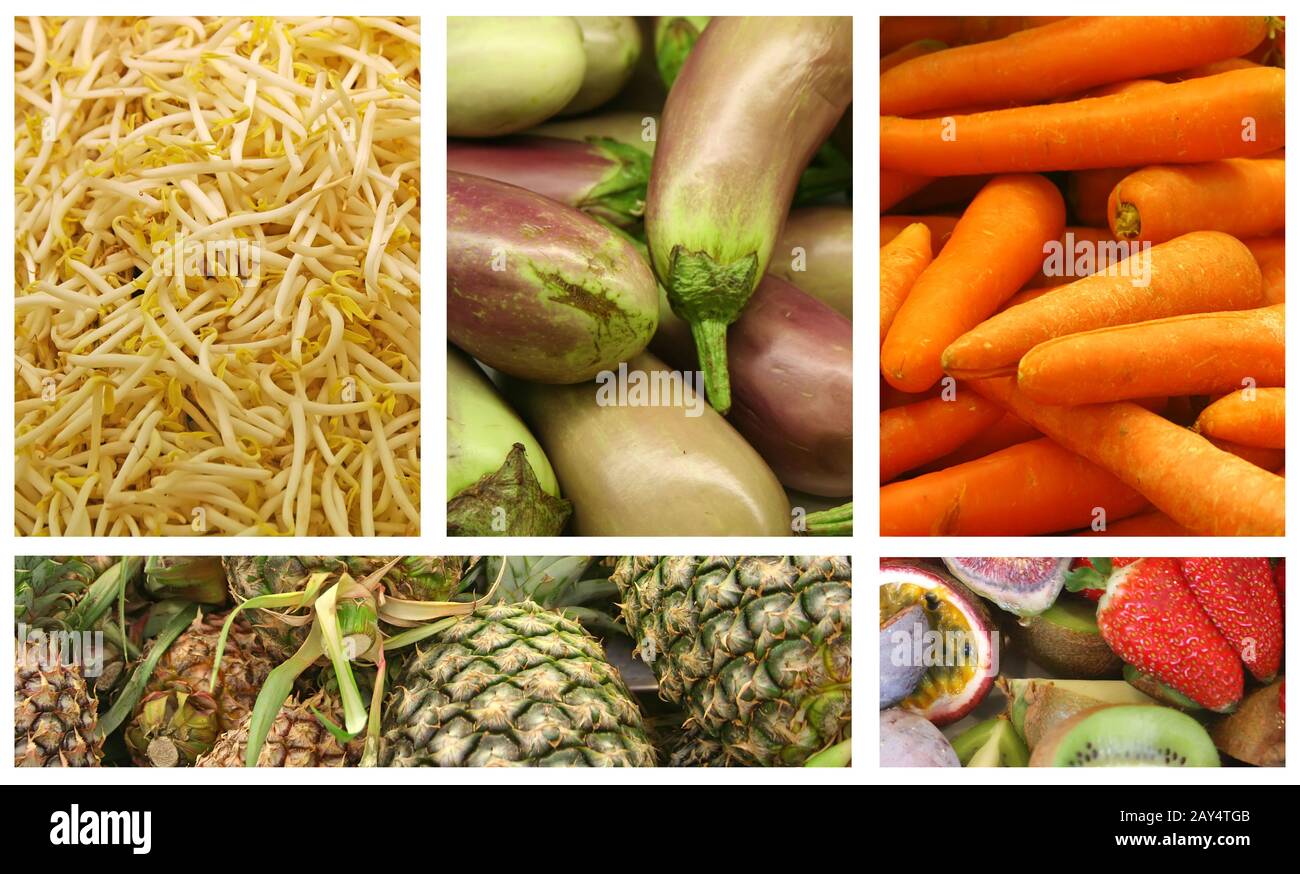 Fruits and Vegetables Stock Photo - Alamy
