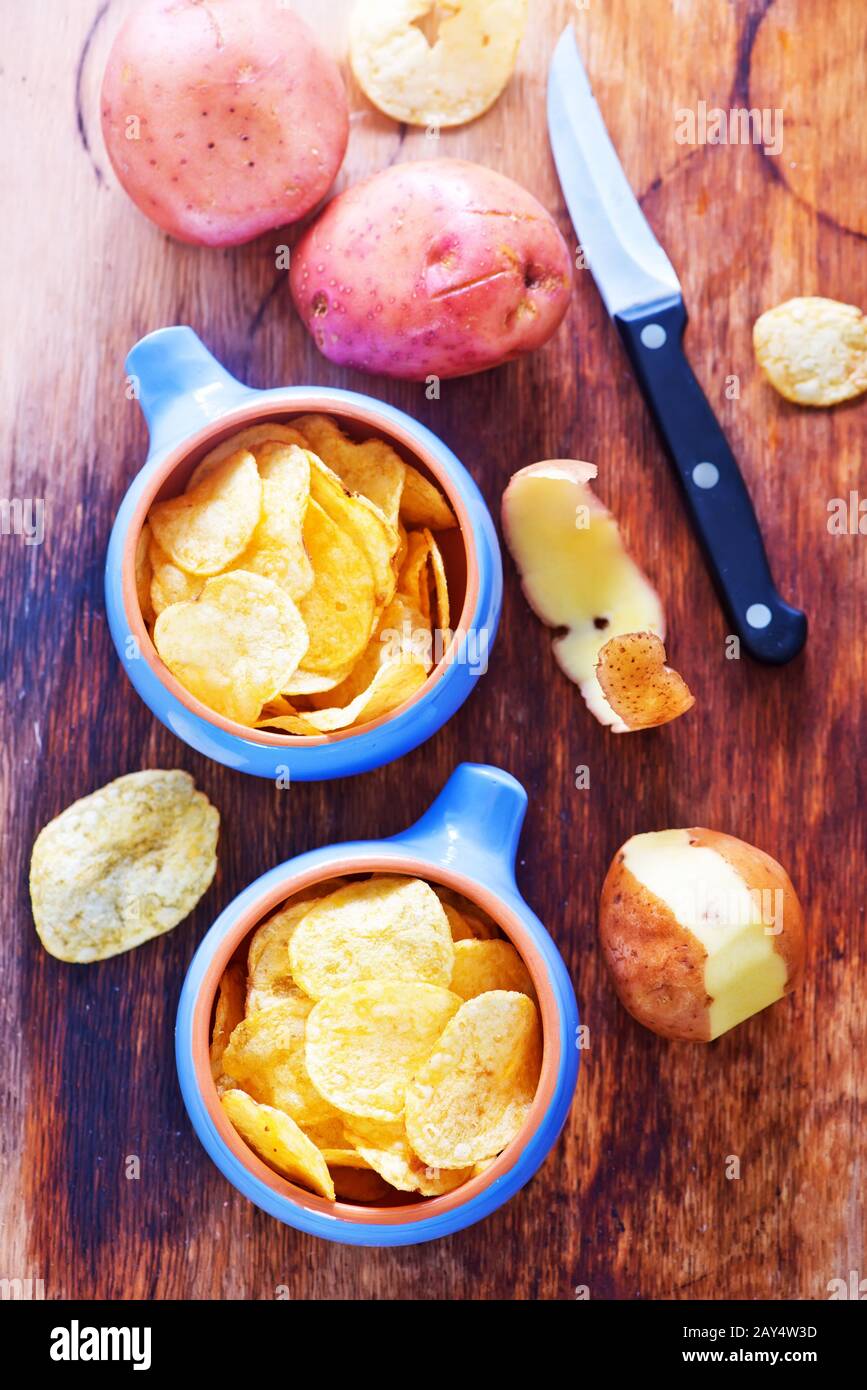 Potato chips peruvian fried snack hi-res stock photography and images ...