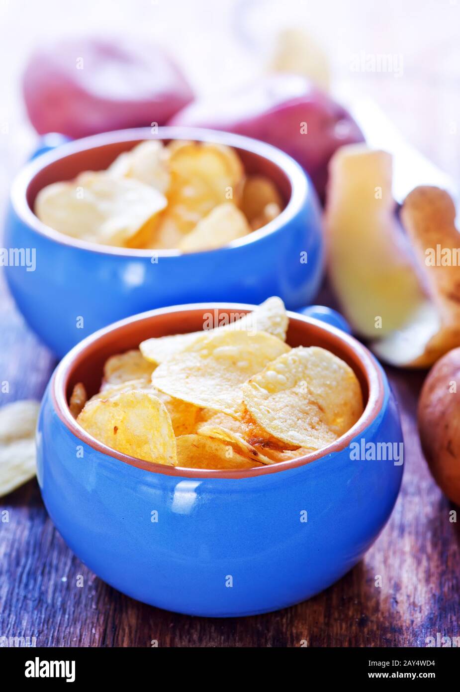 Potato chips peruvian fried snack hi-res stock photography and images ...