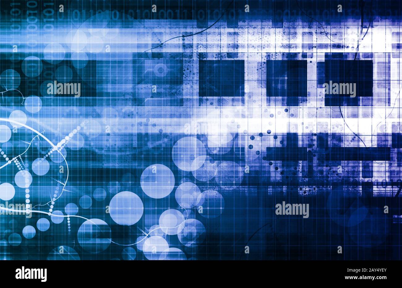 Modern concentric circles hi-res stock photography and images - Alamy