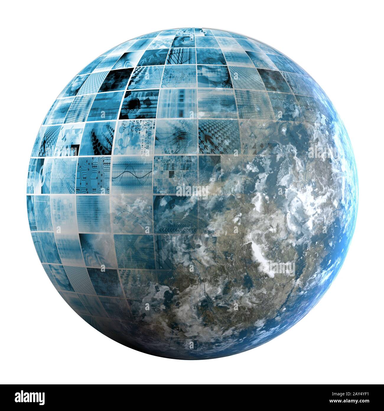 Modern technology solutions business Cut Out Stock Images & Pictures ...