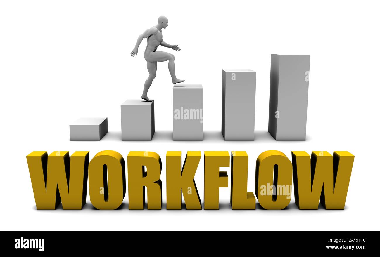 Business process workflow technology Cut Out Stock Images & Pictures ...
