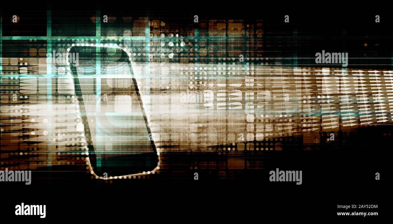 Smart Phone with Cloud Software Stock Photo - Alamy