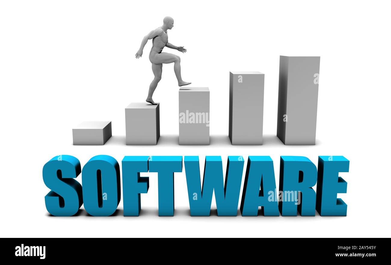 Software presentation Cut Out Stock Images & Pictures - Alamy