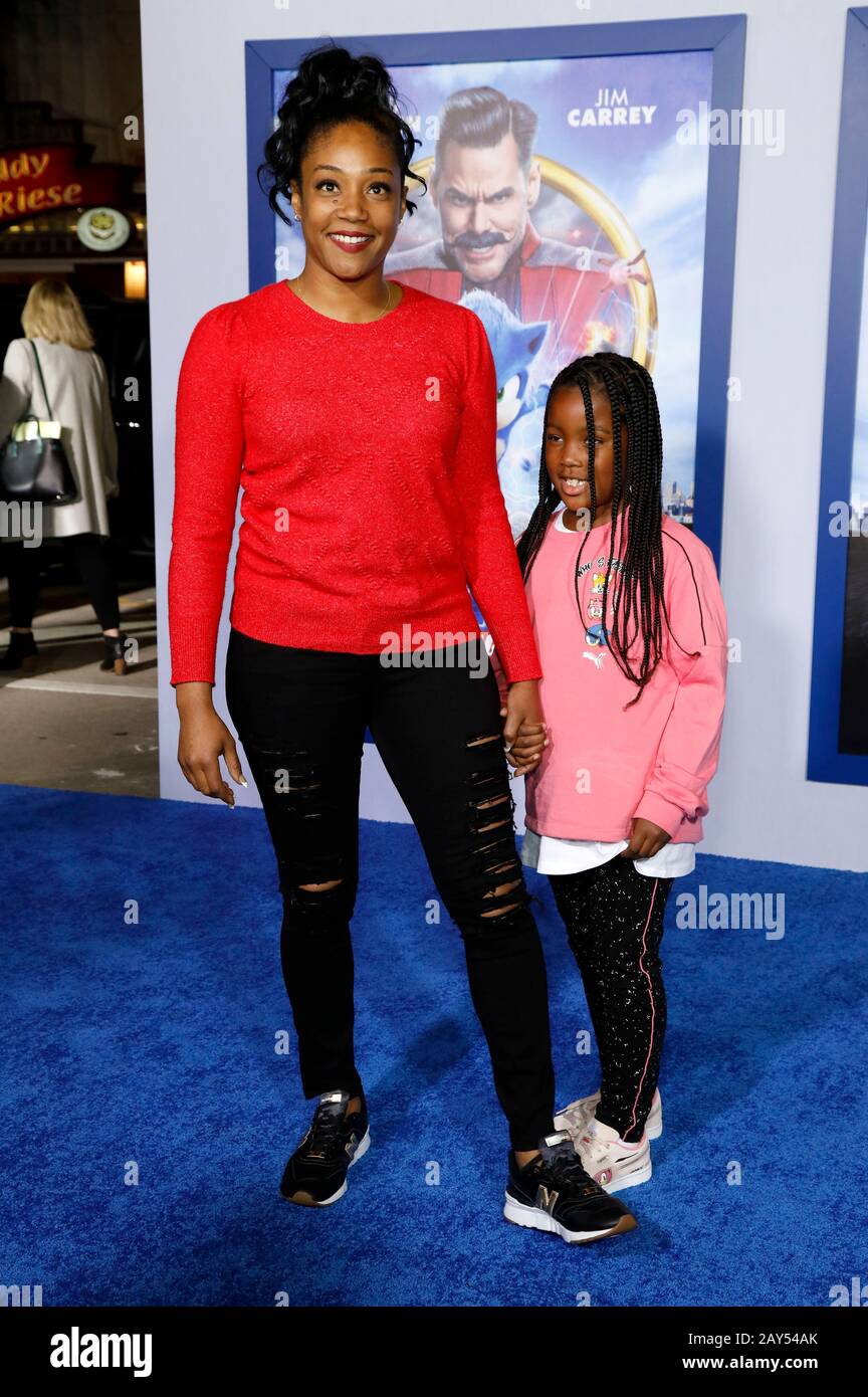 Tiffany Haddish with goddaughter Cadence Martin at the special ...