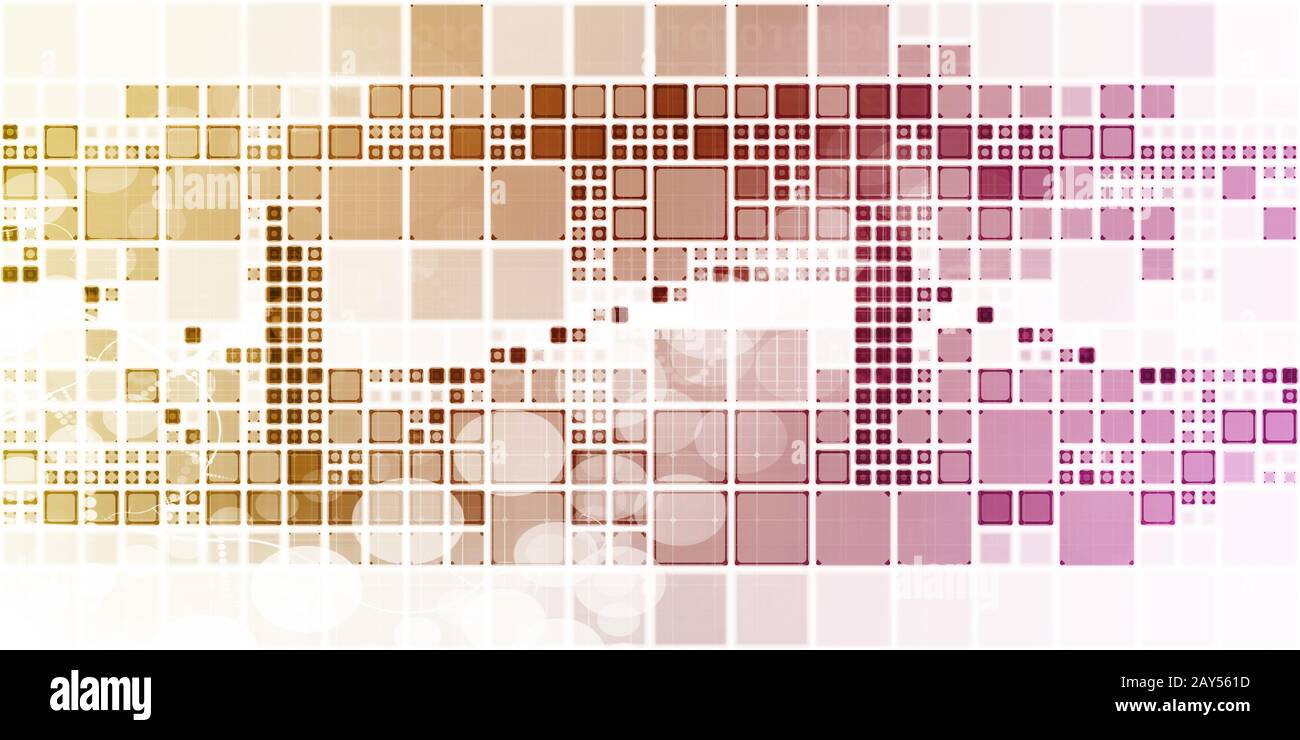 Abstract Squares Background Stock Photo - Alamy