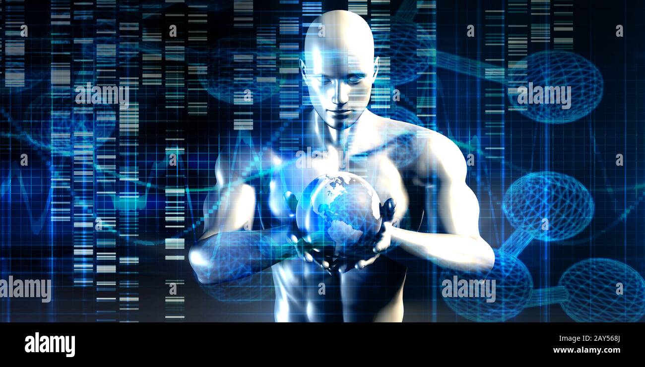 Man Holding Globe Stock Photo - Alamy