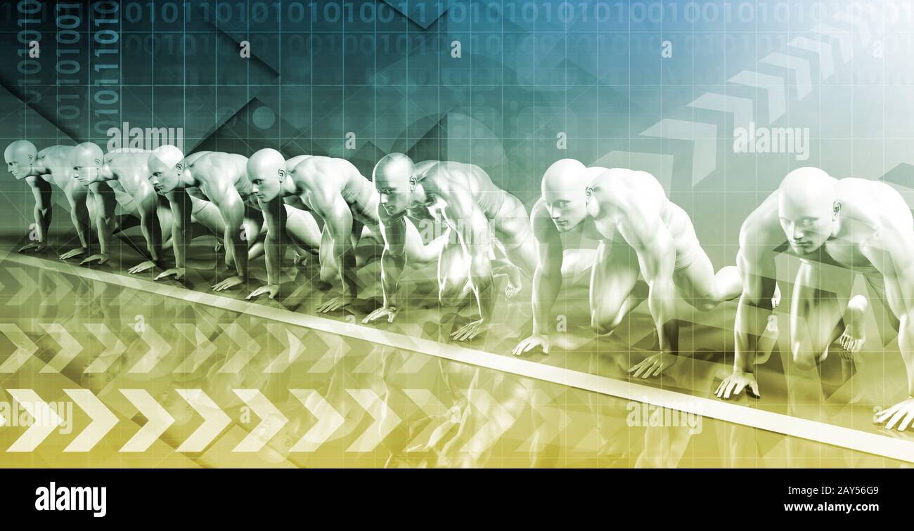 Business People Ready for Success Stock Photo - Alamy