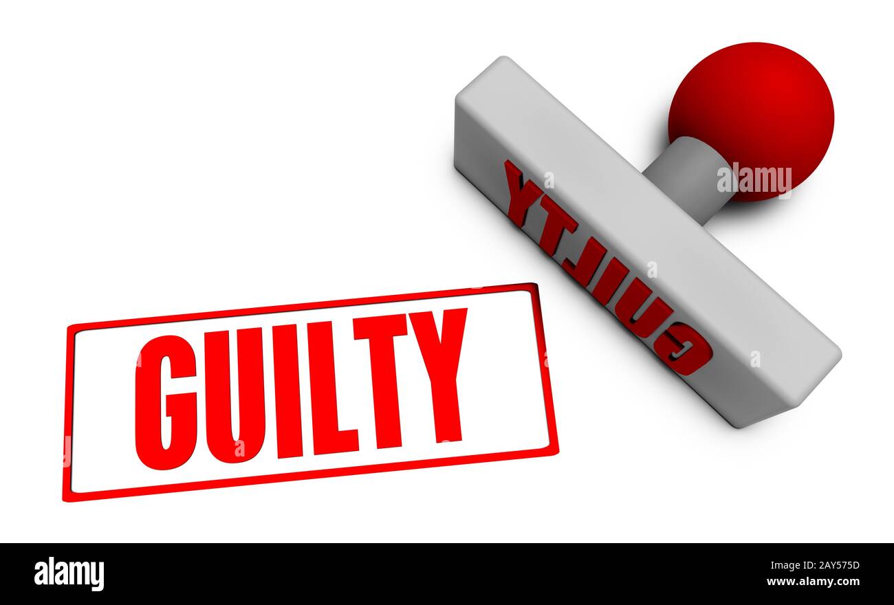 Guilty stamp hi-res stock photography and images - Alamy