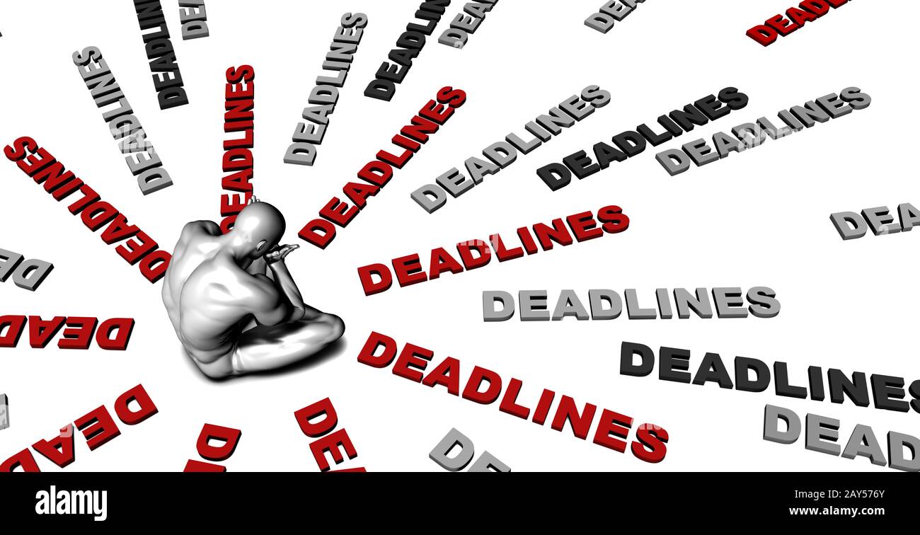 Deadlines hi-res stock photography and images - Alamy