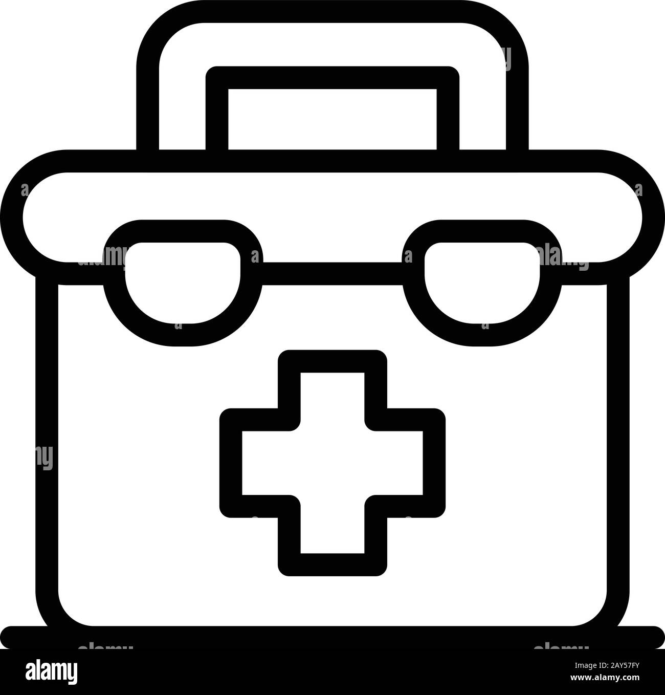 First aid kit icon, outline style Stock Vector Image & Art - Alamy