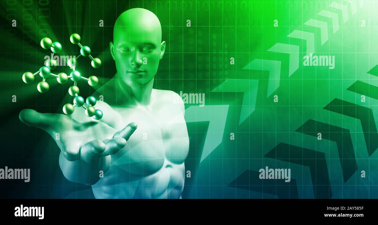 Abstract Science Background Stock Photo - Alamy