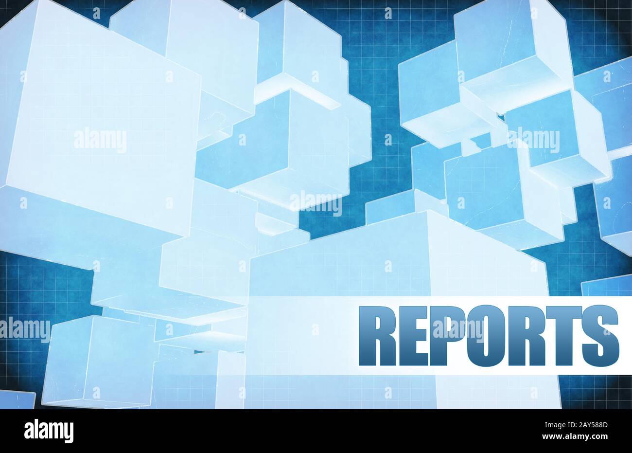 Reports on Futuristic Abstract Stock Photo - Alamy