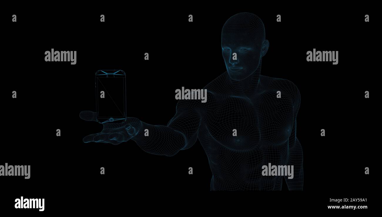 Creative Smartphone Application Stock Photo - Alamy