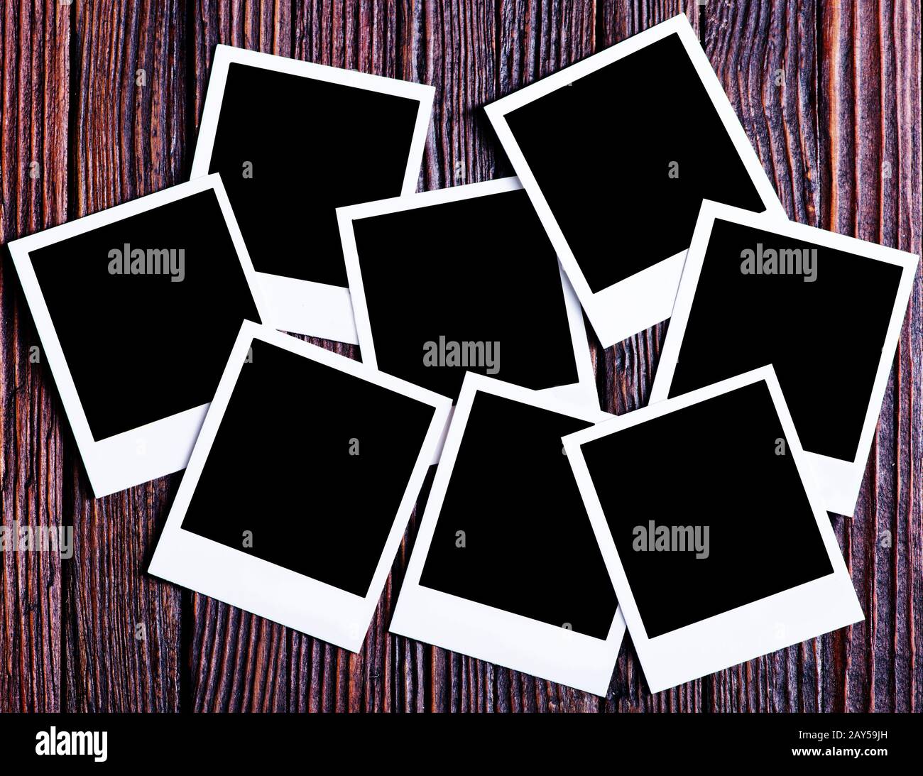 Blank instant photo Stock Photo - Alamy