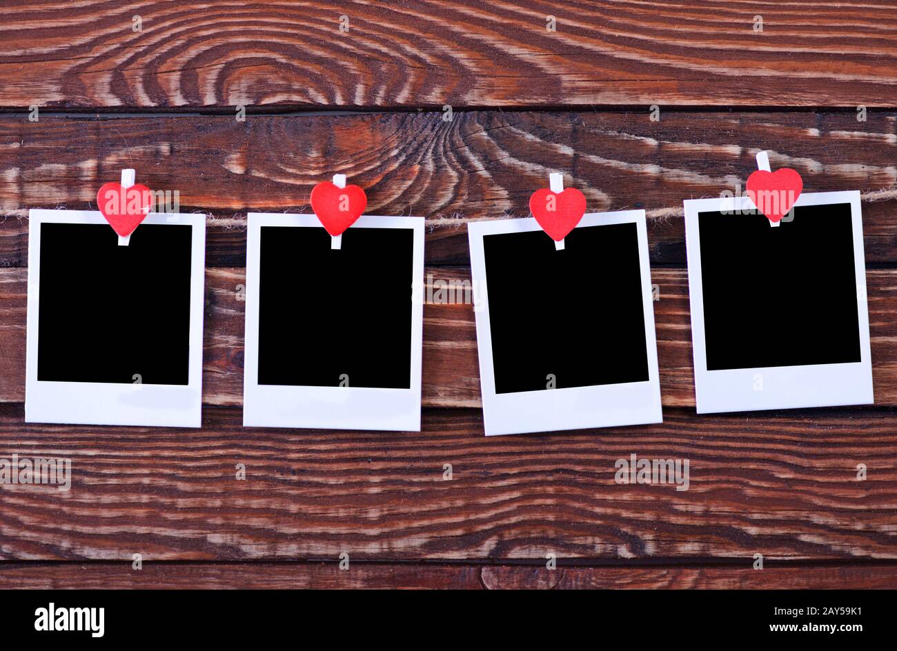 Blank instant photo Stock Photo - Alamy