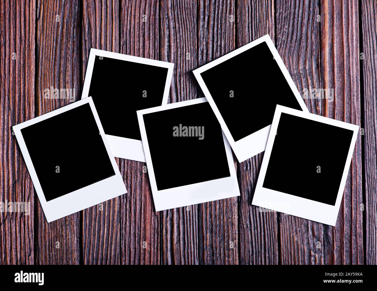 Blank instant photo Stock Photo - Alamy