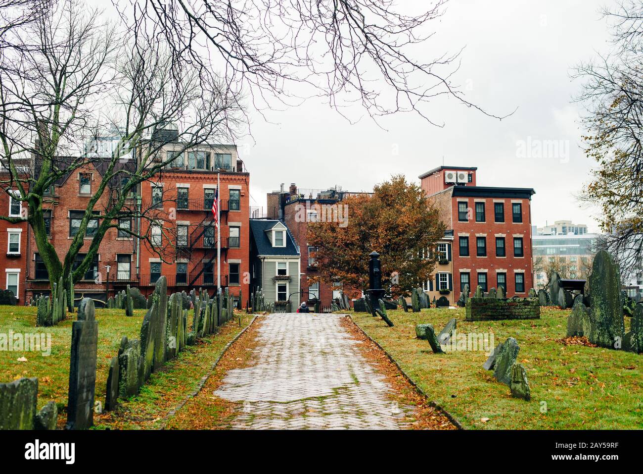 Boston common central burial ground hi-res stock photography and images ...