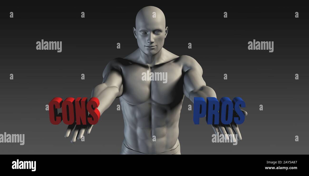 Pros or Cons Stock Photo - Alamy