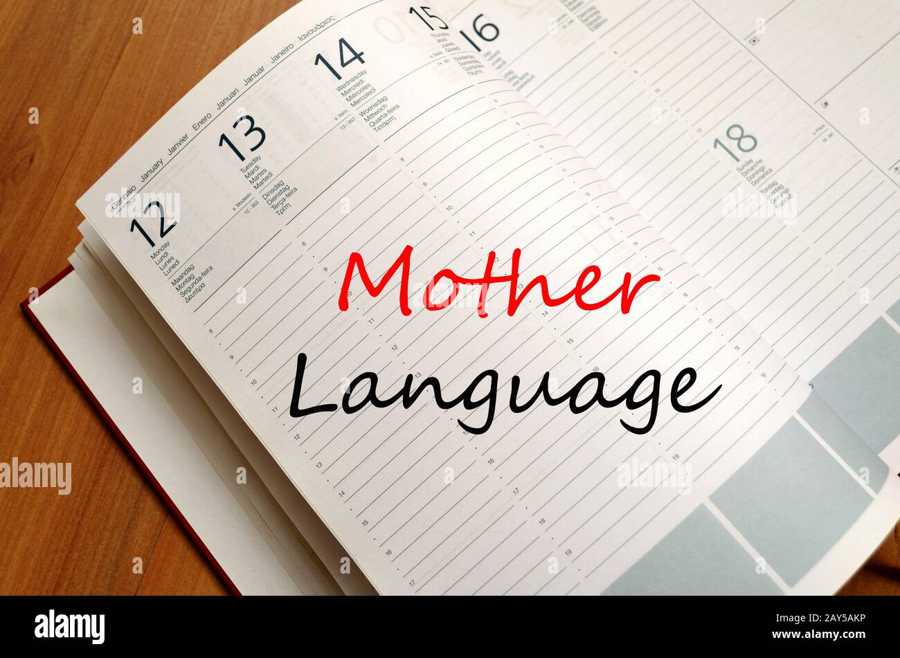 Speech on mother language hi-res stock photography and images - Alamy