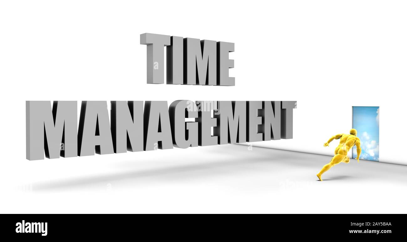 Time management training Cut Out Stock Images & Pictures - Alamy