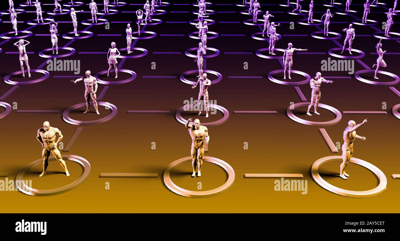 Social Networking People Stock Photo - Alamy