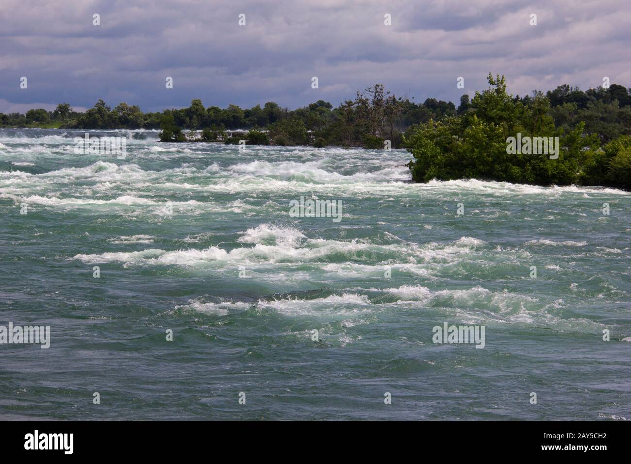Niagara River rapids Stock Photo - Alamy