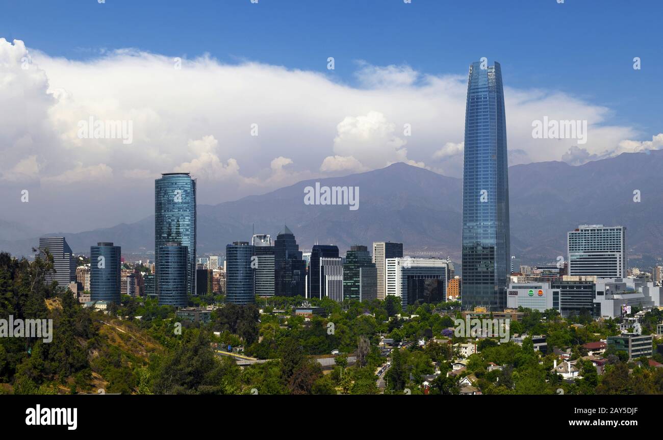 Gran Torre Santiago de Chile Stock Photo - Alamy