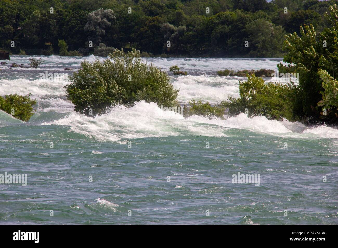 Niagara River rapids Stock Photo - Alamy