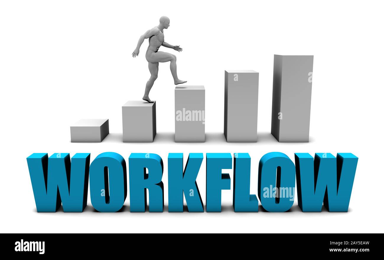 Workflow graph hi-res stock photography and images - Alamy