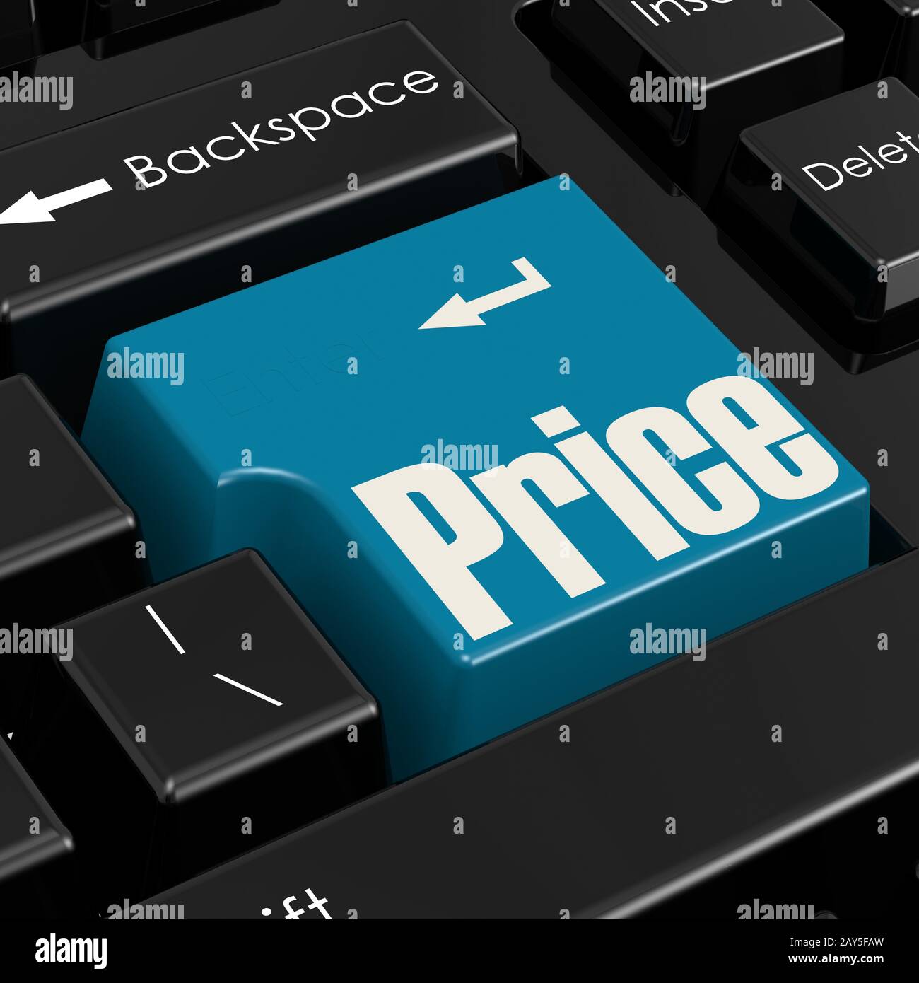 Keyboard pricing hi-res stock photography and images - Alamy