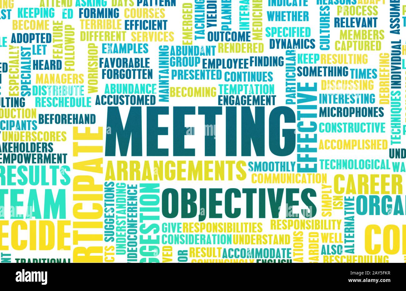 Meeting objectives hi-res stock photography and images - Alamy