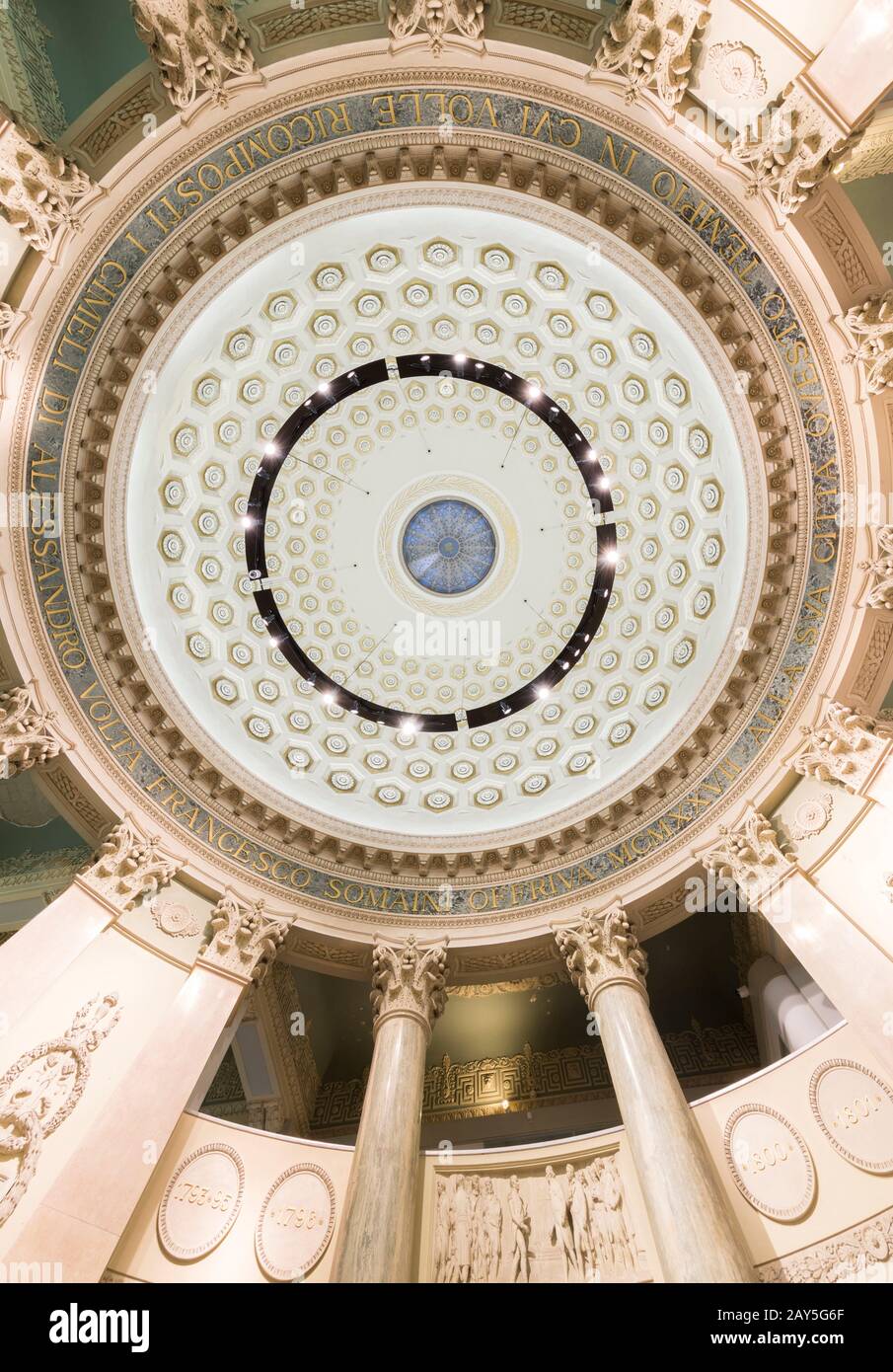 Volta Temple, Tempio Voltiano, Como, Como Lake, Lombardy, Italy, Europe ...
