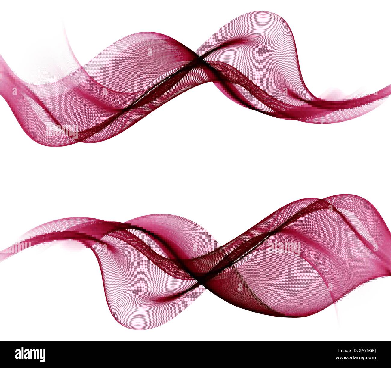 Vector illustration Abstract colorful transparent wave. EPS 10 Stock ...