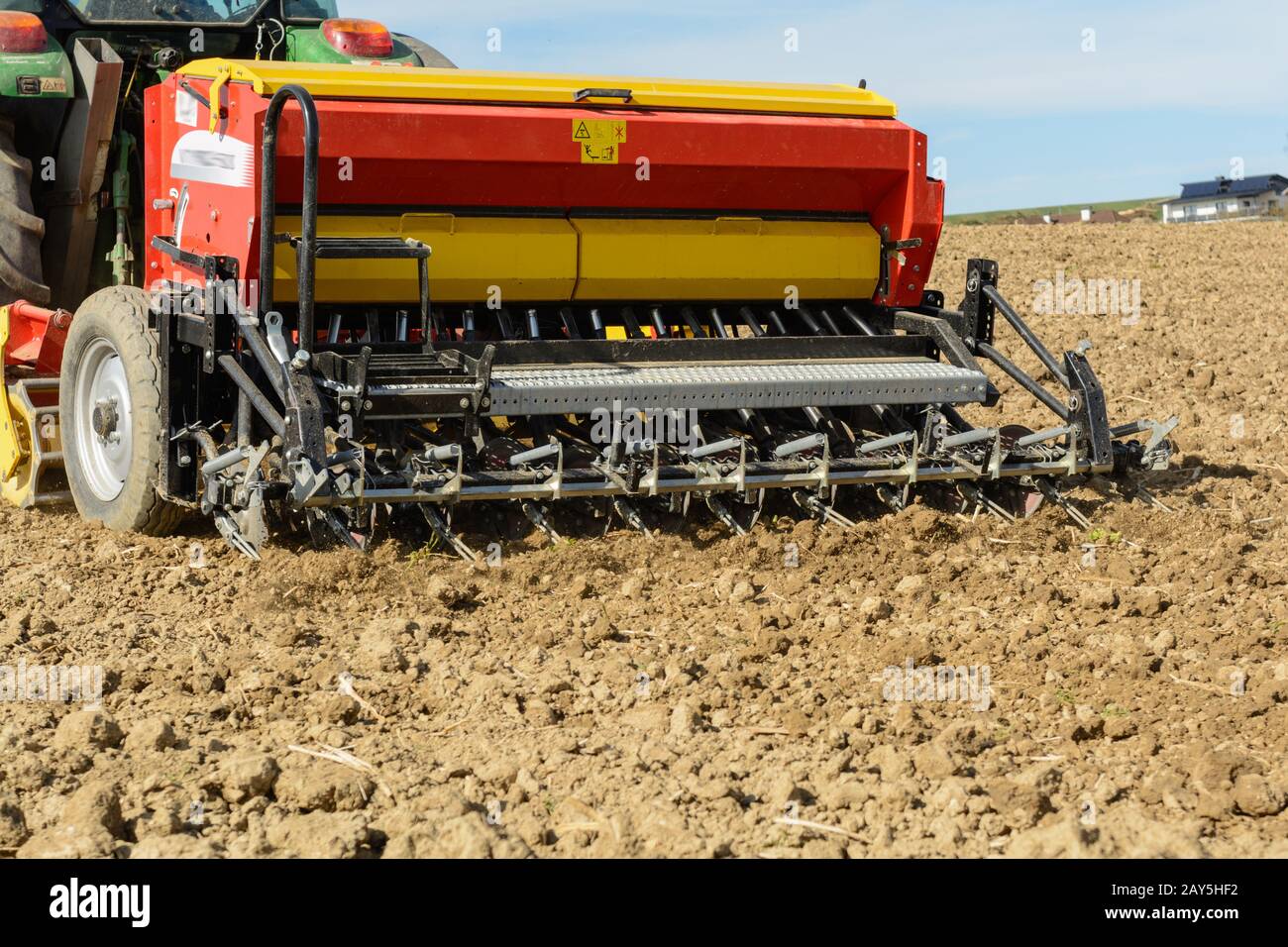 Seed drill hi-res stock photography and images - Alamy